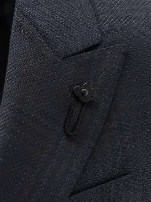 LARDINI Prince Of Wales Wool Blazer