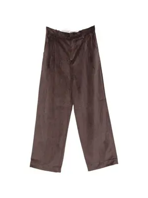 WHITE SAND Wide-leg Trousers