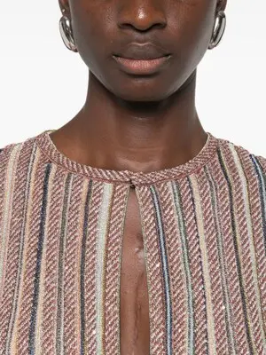 Missoni Zig Zag Motif Short Dress