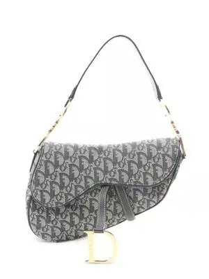 Dior Trotter Saddle Shoulder Bag - Blue