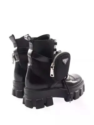 Prada Monolith Re-nylon Ankle Boots