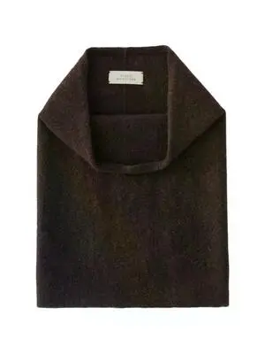 Studio Nicholson Bram Brushed-effect Scarf - Brown