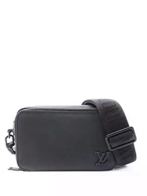 LOUIS VUITTON Aerogram Alpha Mini Bag - Black