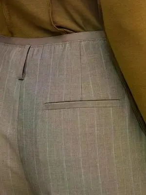 Sisley Pinstriped Tailored Trousers