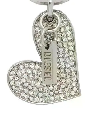 DIESEL® Heart Charm Keyring