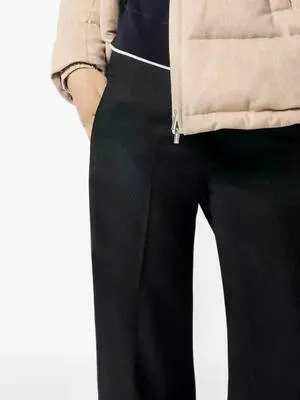 Paul & Shark Wool Twill Palazzo Trousers