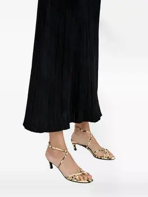 Proenza Schouler Uma Embossed-python Sandals