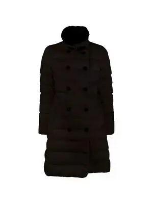 MOORER Quilted Double-breasted Puffer Jacket