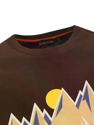 NAPAPIJRI Graphic-print Long-sleeved T-shirt
