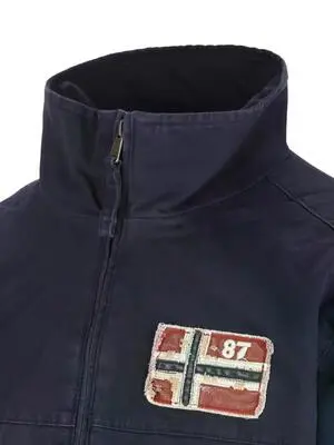 NAPAPIJRI Logo-patch High-neck Jacket