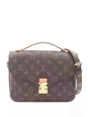 LOUIS VUITTON 2021 Monogram Pochette Métis Tote Bag - Brown