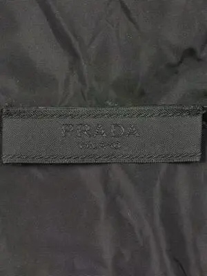 Prada 2000s Re-nylon Triangle Logo Hooded Jacket