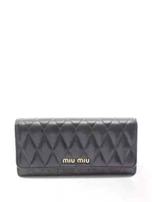 Miu Miu Quilted Wallets For Women