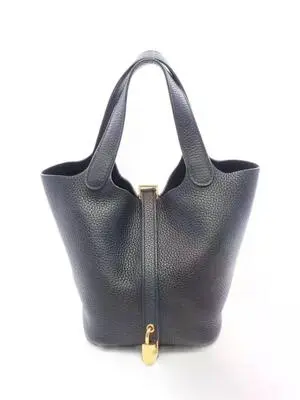 Hermès 2021 Pm Picotan Lock Shoulder Bag - Black
