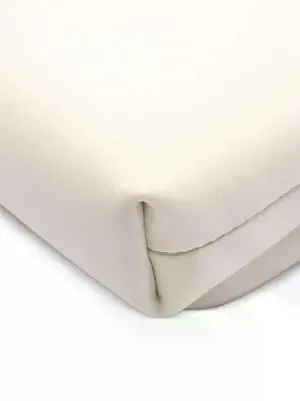 Prada Enamelled Triangle Shoulder Bag - White