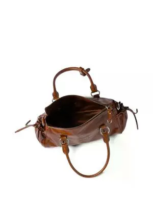 Miu Miu Glossy Leather Handbag