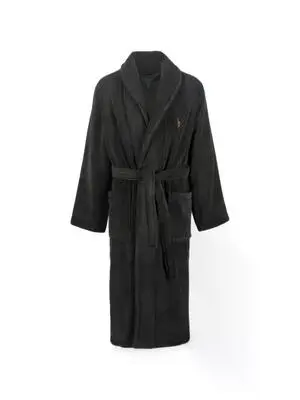 Polo Ralph Lauren Logo-embroidered Belted Bathrobe