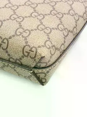 Gucci 2010s Interlocking G Gg Supreme Clutch Bag
