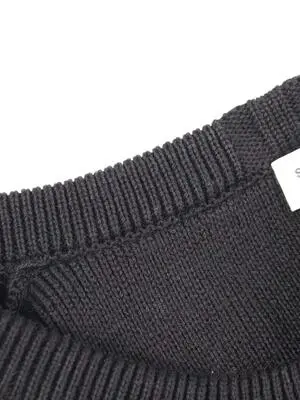 Saint Laurent 2010s Striped Shoulder-button Sweater