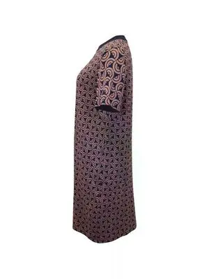 Max Mara Geometric-motif Lurex Dress