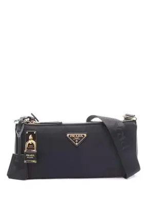 Prada 2020s Re-nylon Shoulder Bag - Black