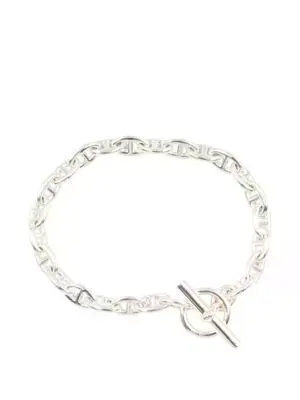 Hermès Tpm Chaine D'ancre Bracelet - Silver