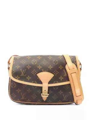 LOUIS VUITTON 2009 Sologne Monogram Canvas Shoulder Bag - Brown