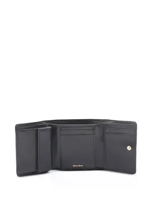 Miu Miu 2020s Matelassé Trifold Wallet