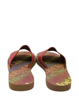 See By Chloé Essie Leather Slide Sandals