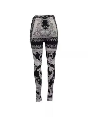 Versace Barocco-print Leggings