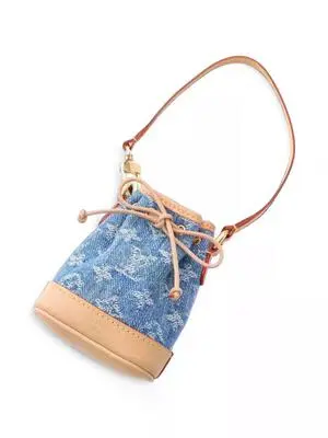LOUIS VUITTON 2023 Micronoe Monogram Bag Charm - Blue