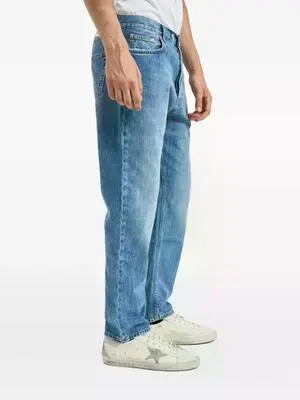 DEPARTMENT 5 Musso Faded-effect Tapered Jeans
