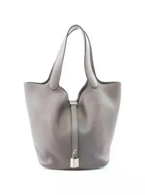 Hermès Picotin Lock Tote Bag - Grey