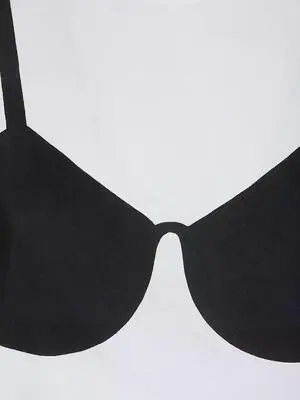 Vaquera Bra-print T-shirt