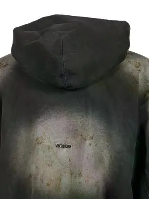 We11Done Dirty-wash Zip-up Hoodie