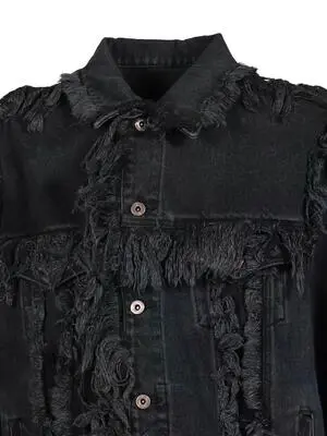 We11Done Raw-edge Denim Jacket