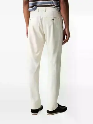 Paul & Shark Bellagio X-soft Logo-embroidered Chino Trousers - Neutrals