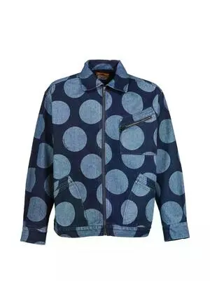 SWJP Polka-dot Denim Jacket