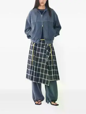 STUDIO TOMBOY Zip-up Jersey Hoodie