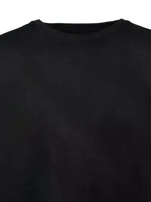 LAST NEST Cracked Cross Logo Graphic-print T-shirt