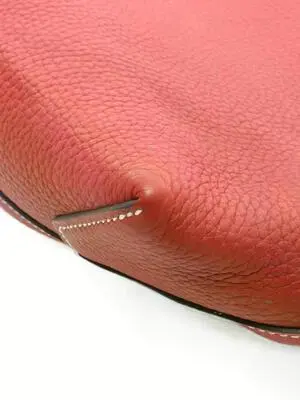 Hermès Clemence Cabasellier Tote Bag - Red