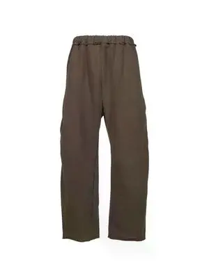 BIBLIOTHERK Draped Elasticated Track Pants