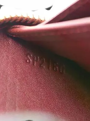 LOUIS VUITTON 2010 Zippy Monogram Vernis Wallet - Red