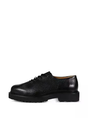 JACQUES SOLOVIÈRE PARIS Edouard Lug Bold Grained Leather Derby Shoes