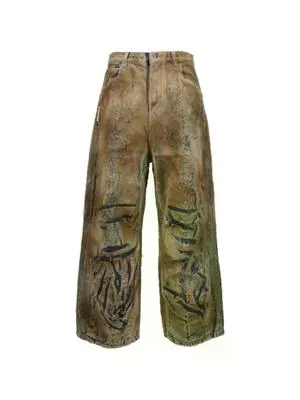 NAPAPIJRI Flocked-fur Trousers