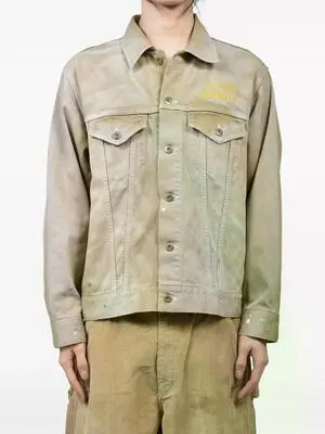 SWJP Faded Paint-splatter Jacket