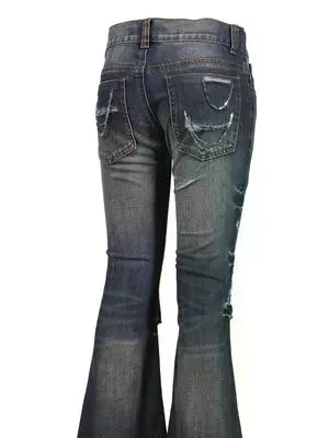 JADED LONDON Distressed Chain-link Jeans