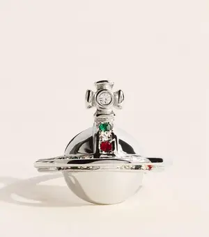 VIVIENNE WESTWOOD Solid Orb Ring - Silver