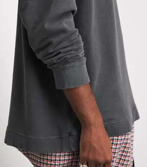 Our Legacy Cotton-linen-blend Slack Sweatshirt