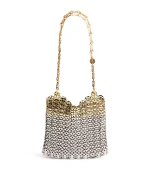 Rabanne 1969 Iconic Skyline Shoulder Bag - Silver